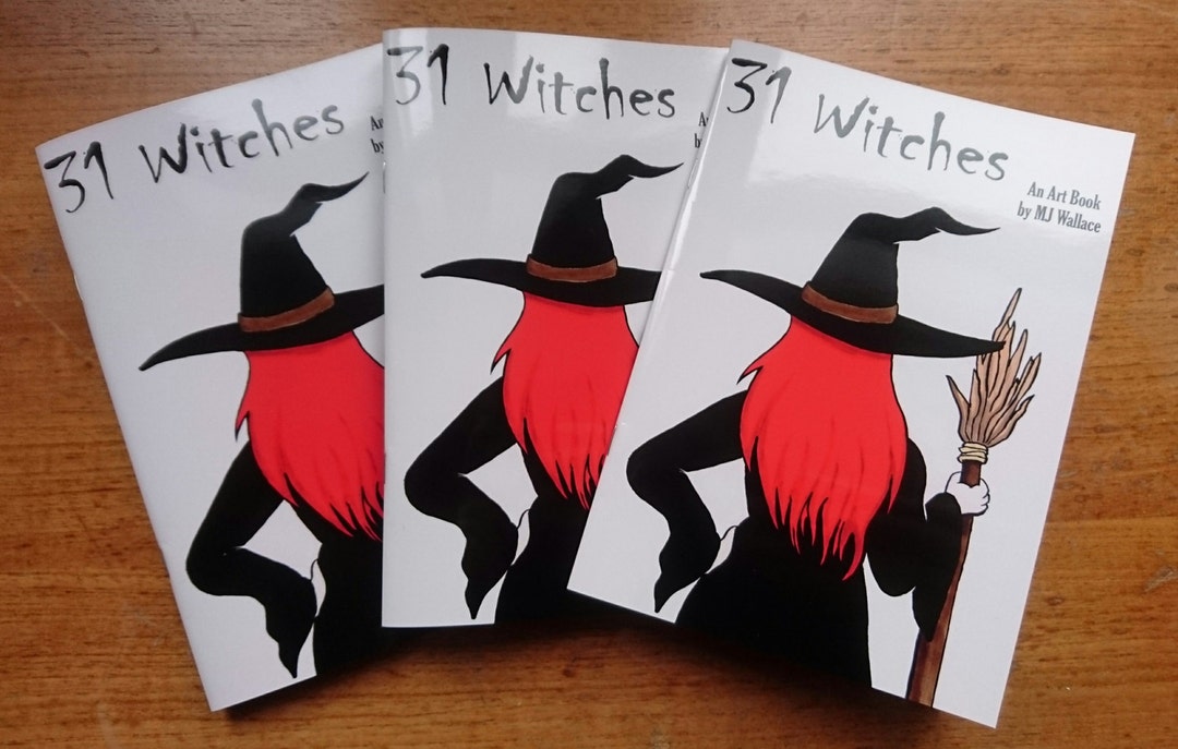 31 Witches Art Book - Etsy UK