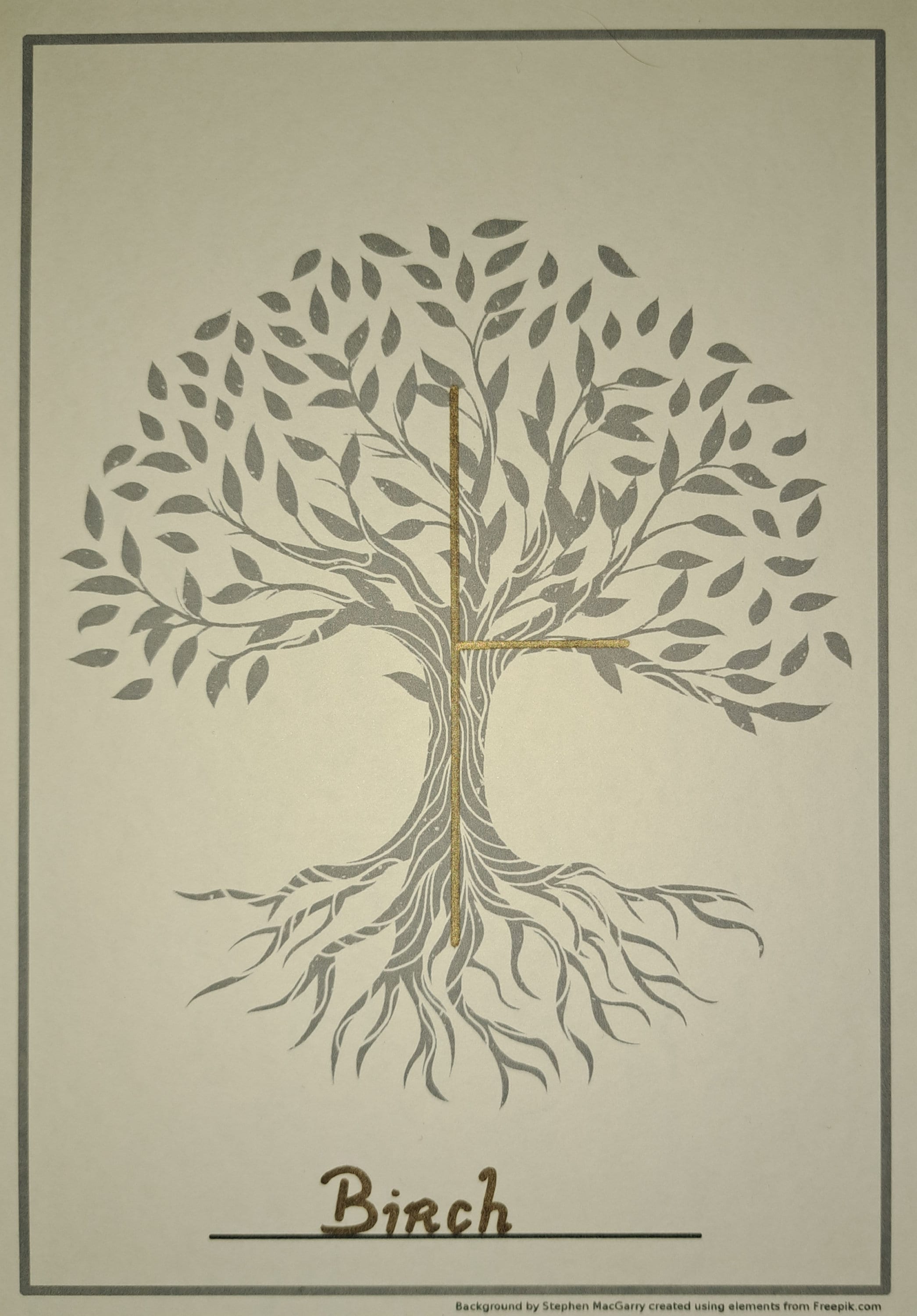 Celtic Astrology Ogham Birth Tree Cards - Etsy