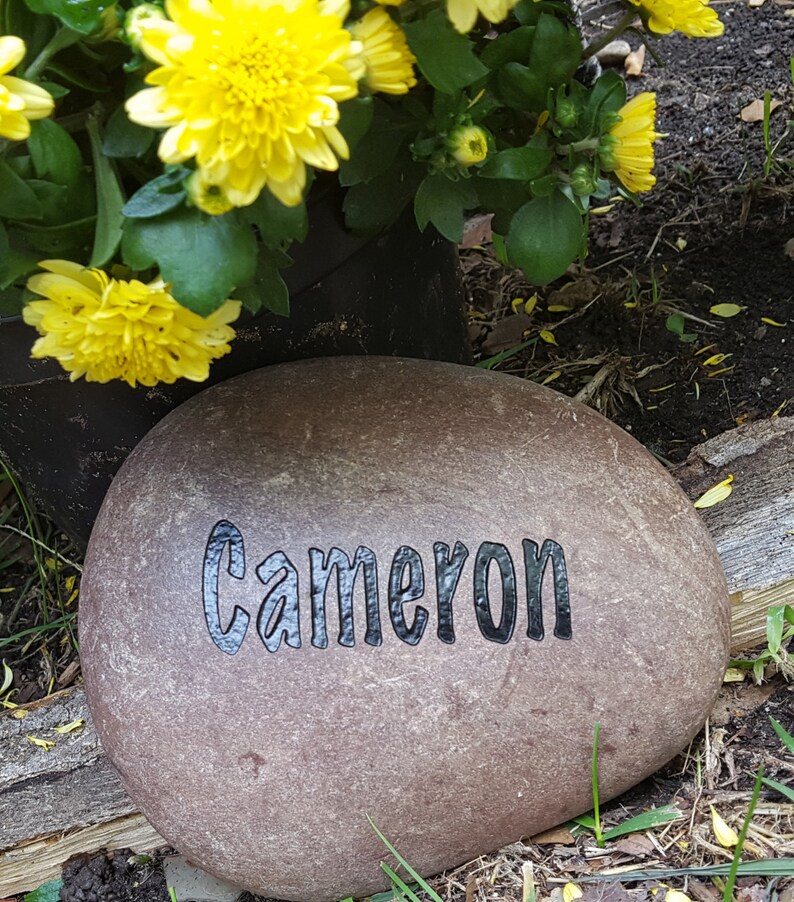 Individual Engraved Name Rock-personalized Gift for - Etsy