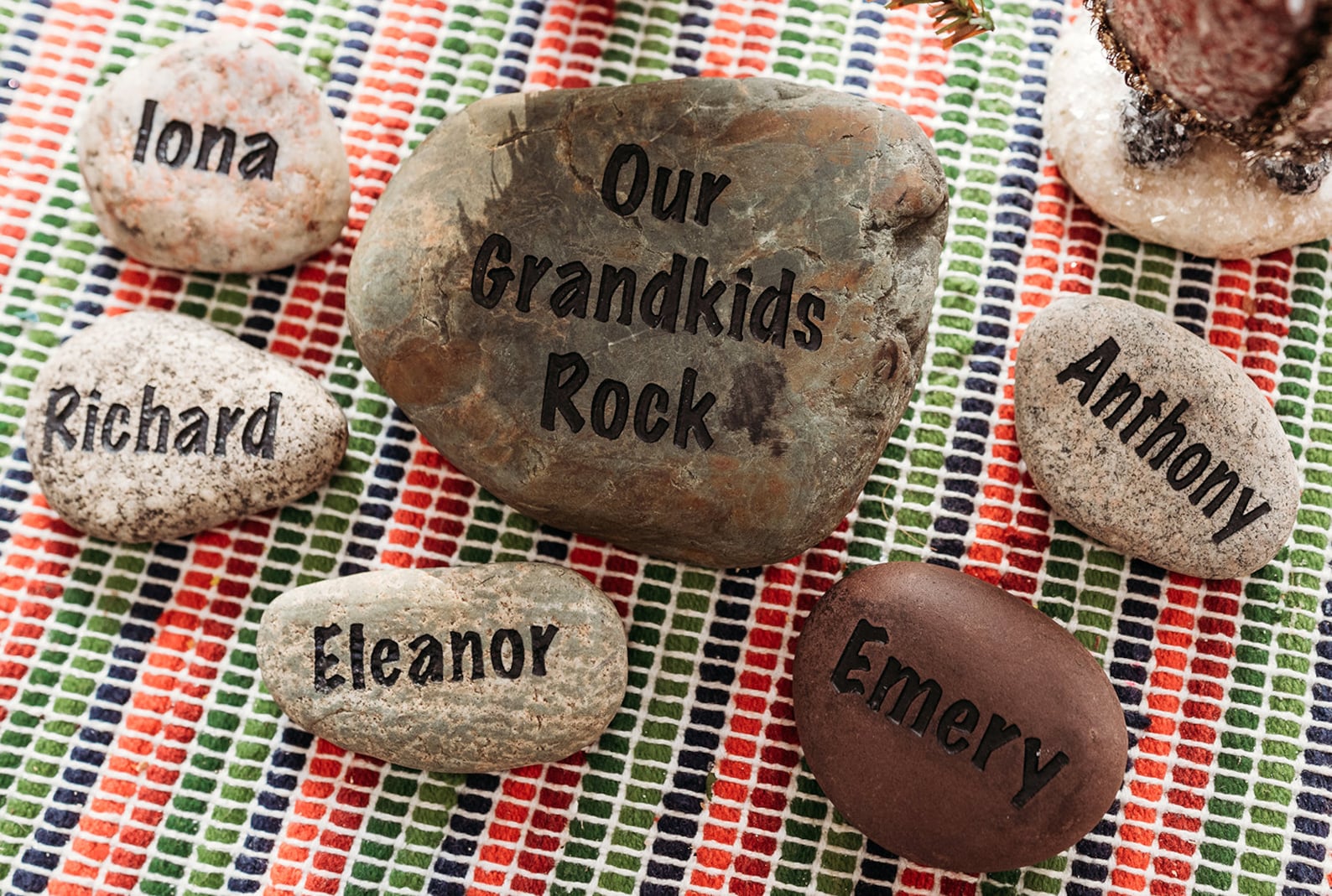 Name Rock-individual Engraved Name Stone-engraved Word - Etsy