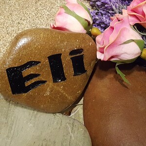 Personalized Garden Stone - My Grandkids Rock - Engraved Rock ...