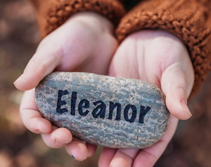 Actual Handwriting Rock Remembrance Gift in Memory of Personalized ...