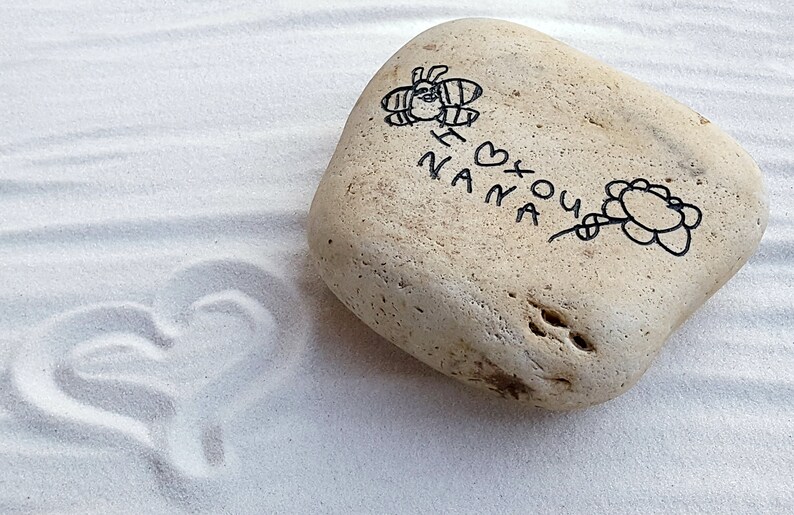 Engraved Children's Artwork Personalized Gift for Parent - Etsy