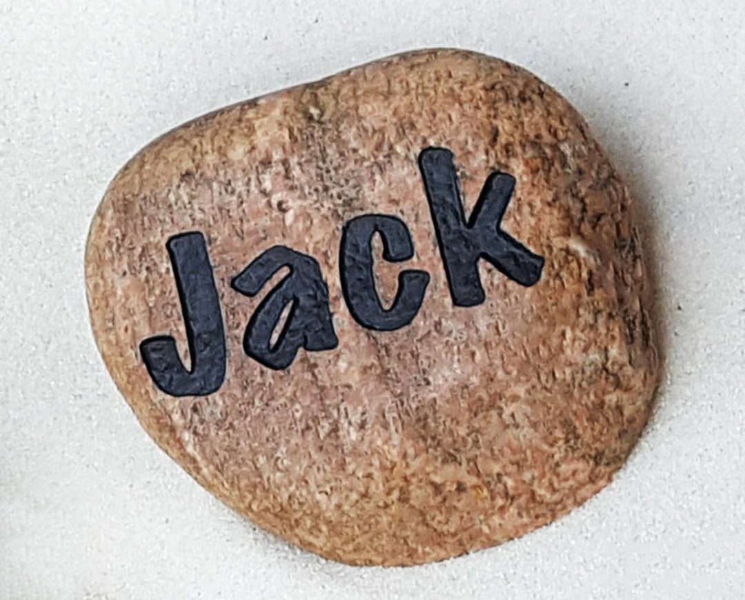 Personalized Rock-engraved River Rock-large Name Stone-4 to 6 River ...