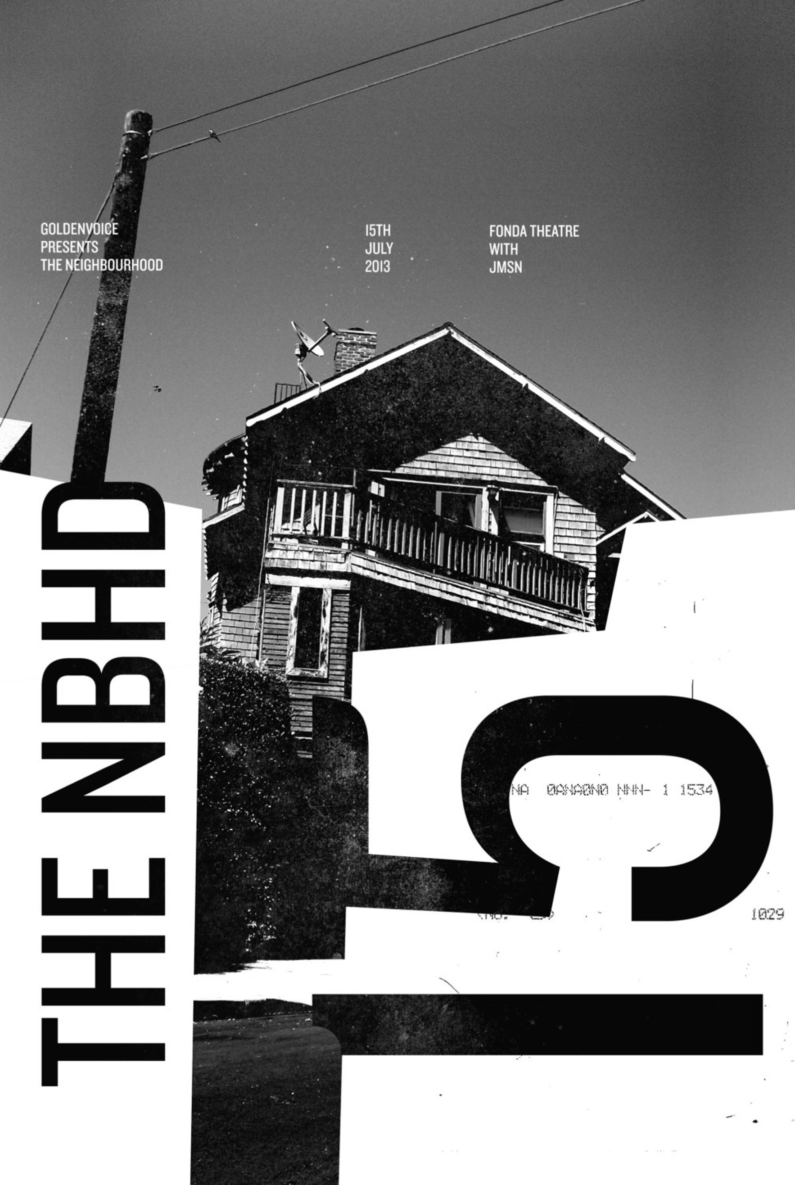 The Neighbourhood (THE NBHD) Gig Poster 12" X 18" - Etsy