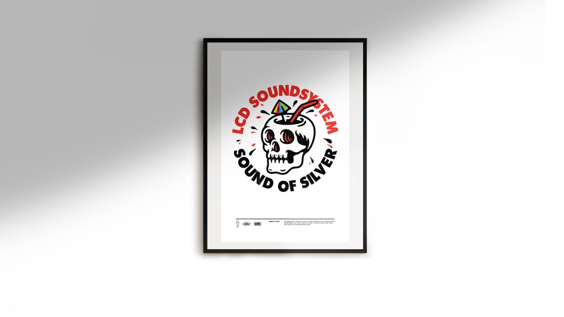 LCD Soundsystem 'sound of Silver' Poster - 12" X 18" / 24" X 36" - Etsy