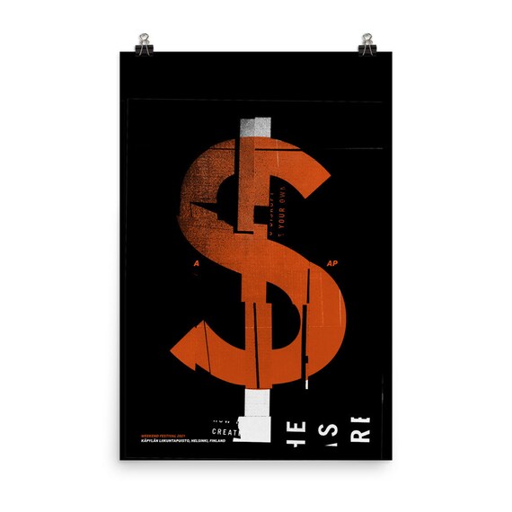 ASAP Rocky / Weekend Festival 2021 Poster / 12 X | Etsy