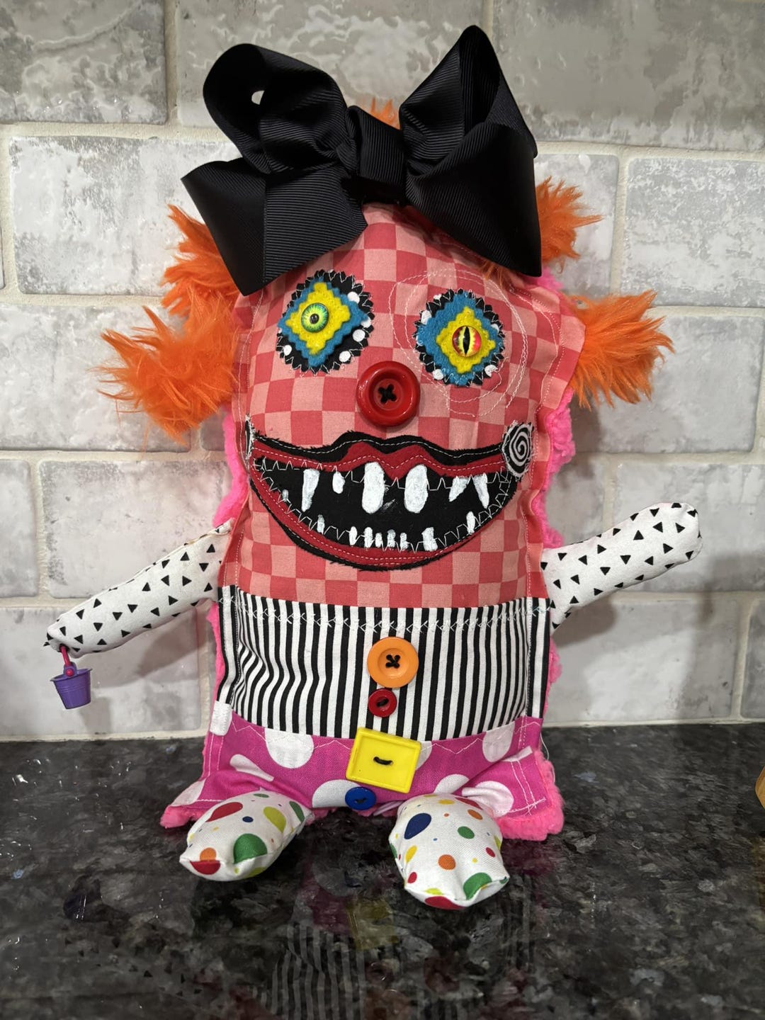 Creep Mcjeep Stuffed Plush Creepy Clown Doll - Etsy