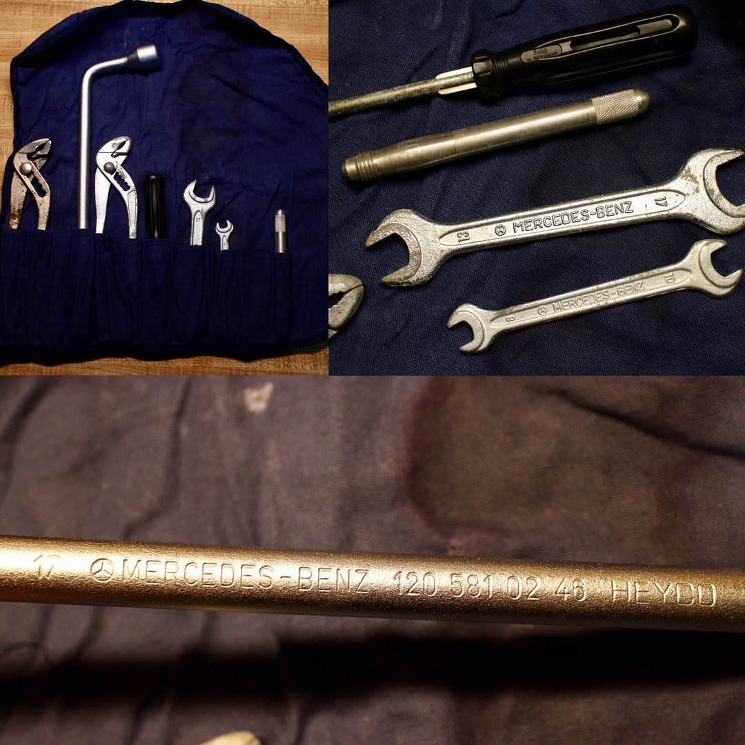 Vintage Mercedes Benz Factory Tool Kit - Etsy