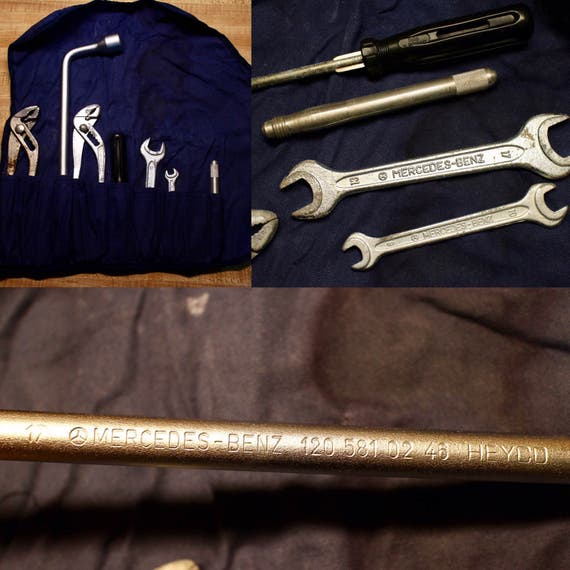 Vintage Mercedes Benz Factory Tool Kit FREE SHIPPING - Etsy