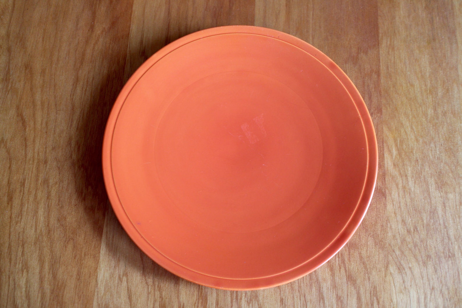 Vintage Fiesta Kitchen Kraft Cake Plate in Original Radioactive Red - Etsy