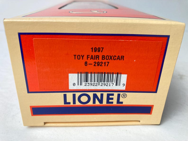 Vintage NIB Lionel O Gauge - Special Edition - 1997 Toy Fair Box Car ...