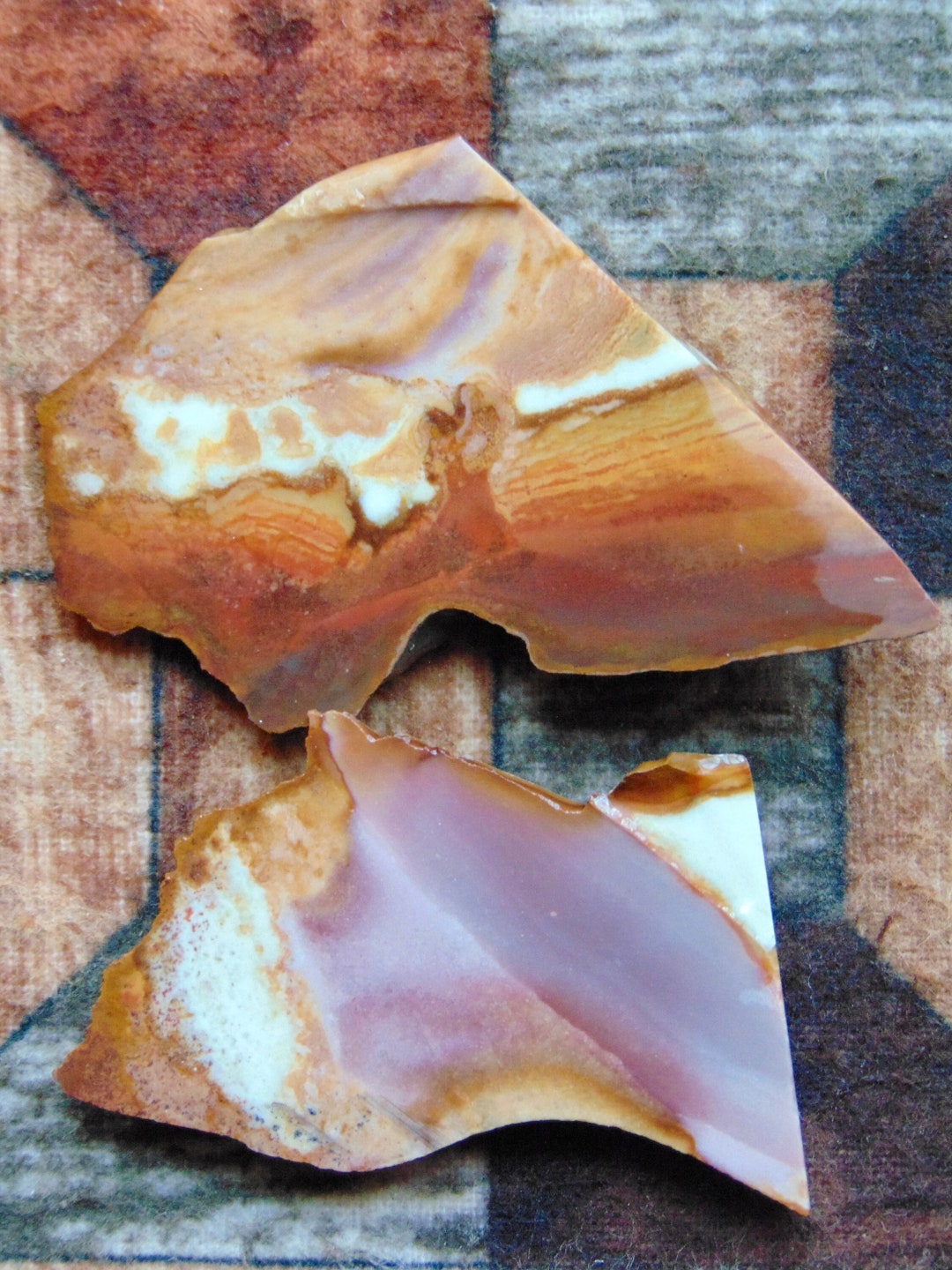 Madagascar Polychrome Jasper - Rough Rock End-cut Slab Set - Etsy