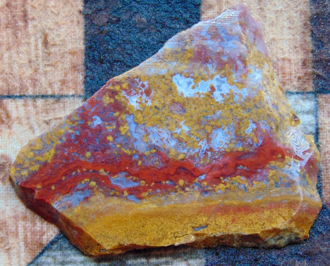 Fancy Jasper Rough Rock Slab - Etsy