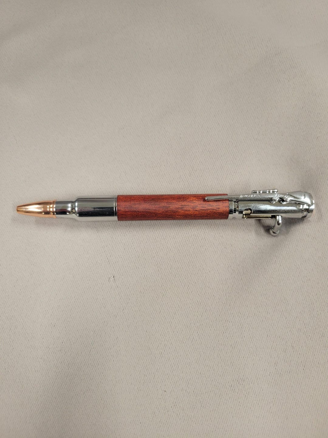 Paduk Hardwood Bolt Action Pen - Etsy