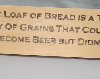 FREE BEER Sign - Etsy