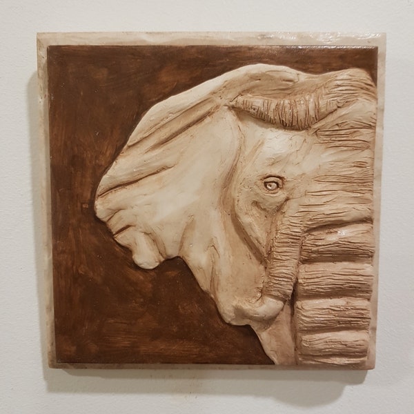 Elephant Tile - Etsy