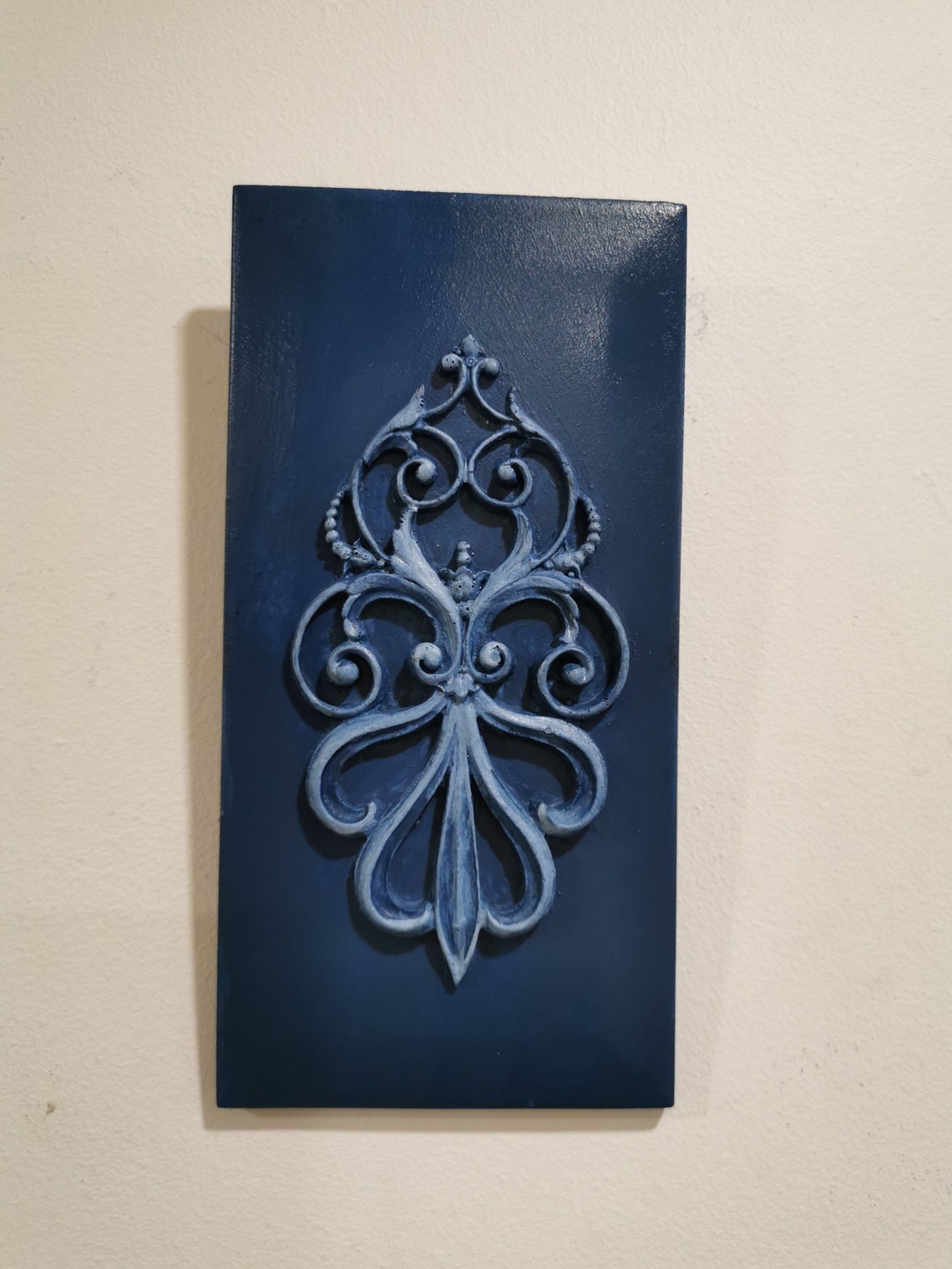 Vintage Decorative Art Tile/ Bas Relief/ Victorian Wall | Etsy