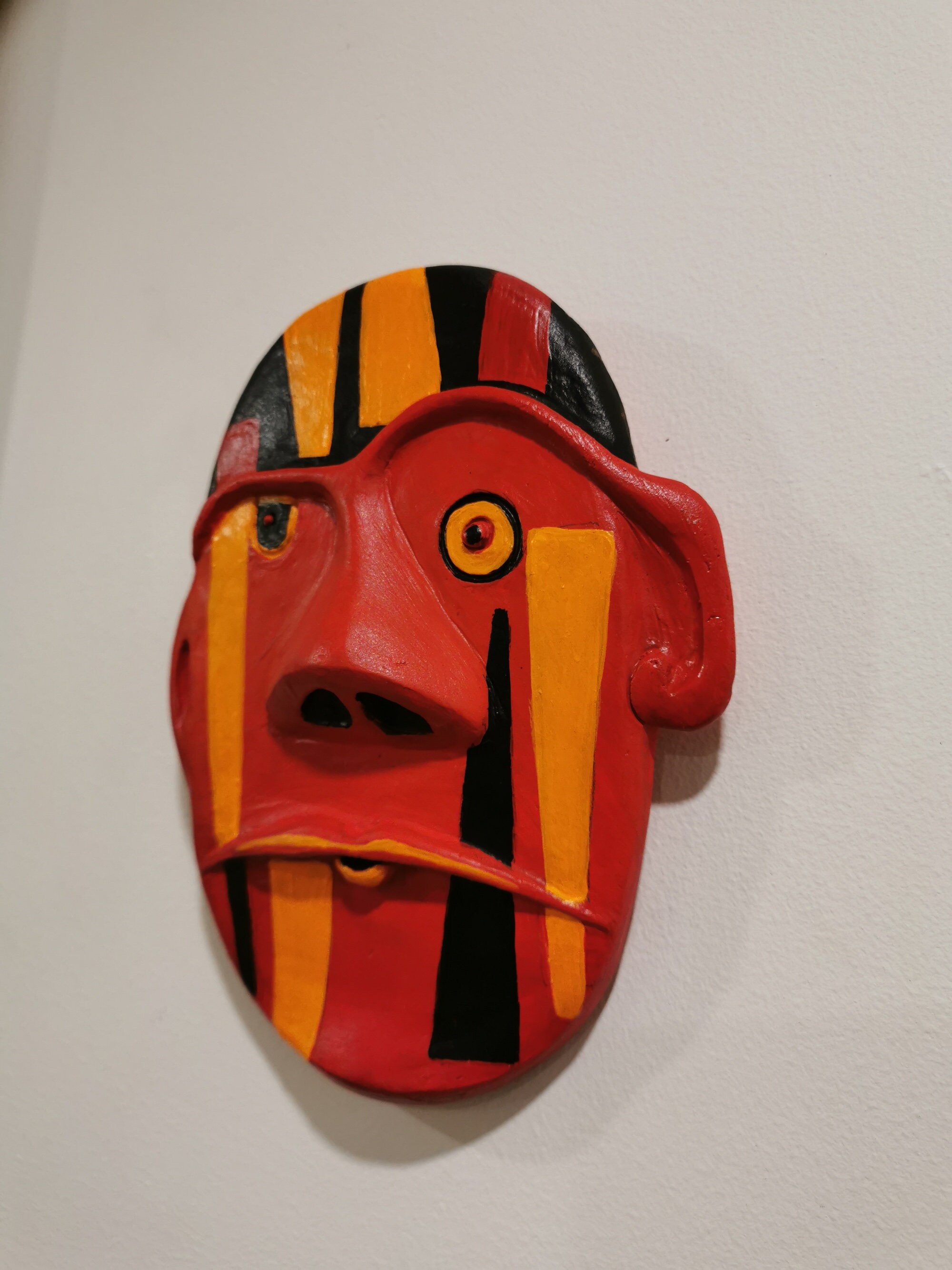 Face Art /modern Mask/minimalist Face/relief Wall - Etsy