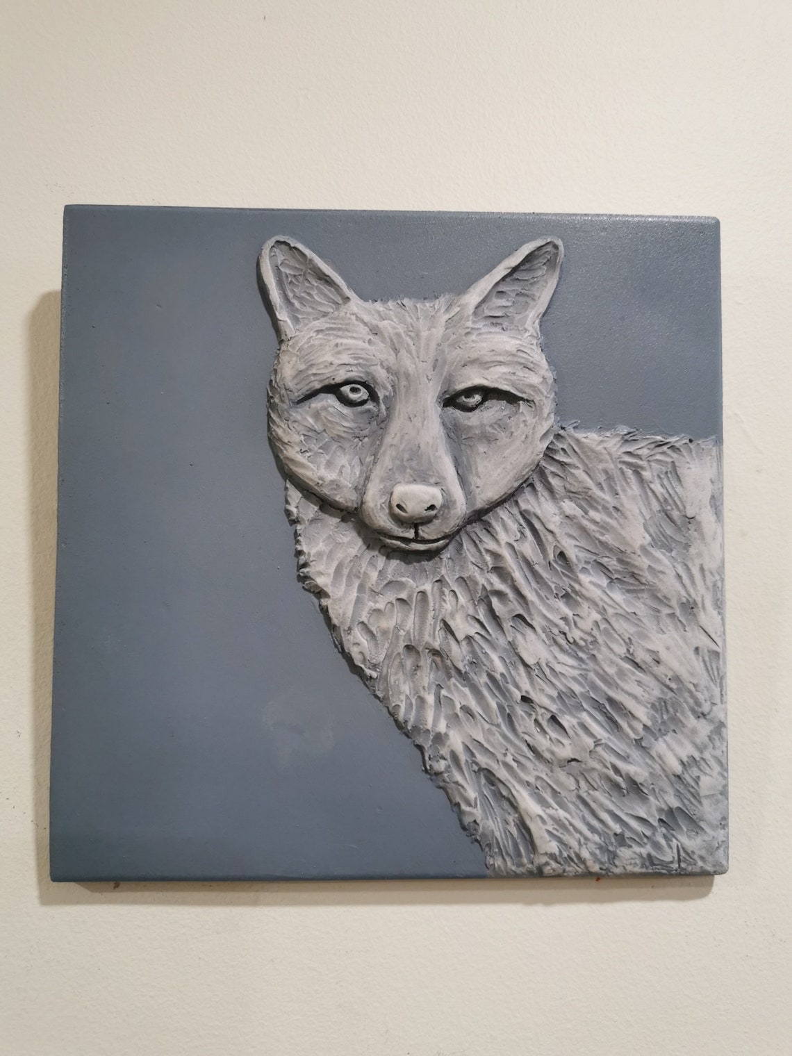 Staring Wolf/ Animal Wall Sculpture/wolf Relief - Etsy UK