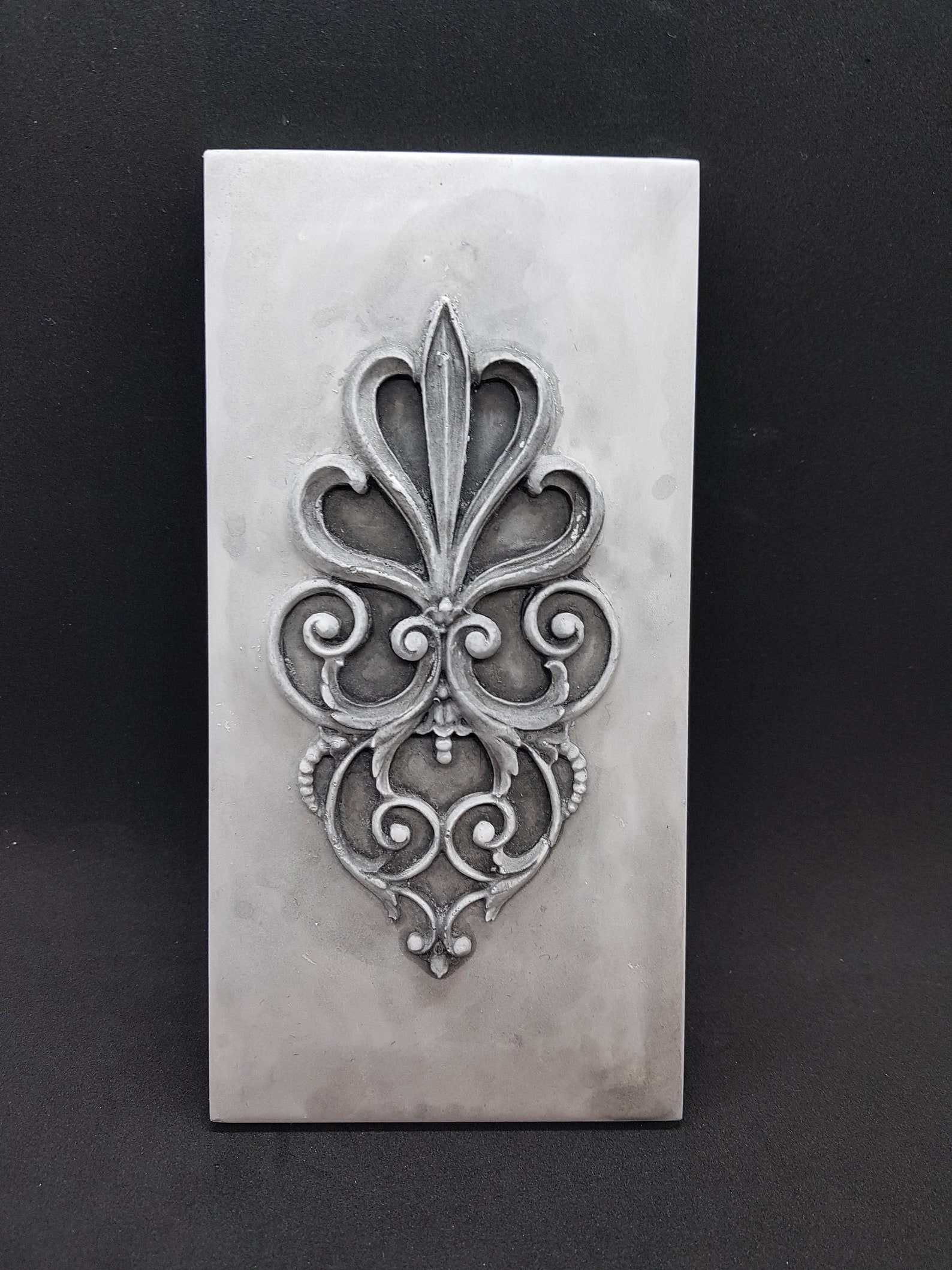 Vintage Decorative Art Tile/ Bas Relief/ Victorian Wall | Etsy