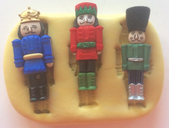 NUTCRACKER Silicone Mold Nutcracker Mold Christmas Mold | Etsy