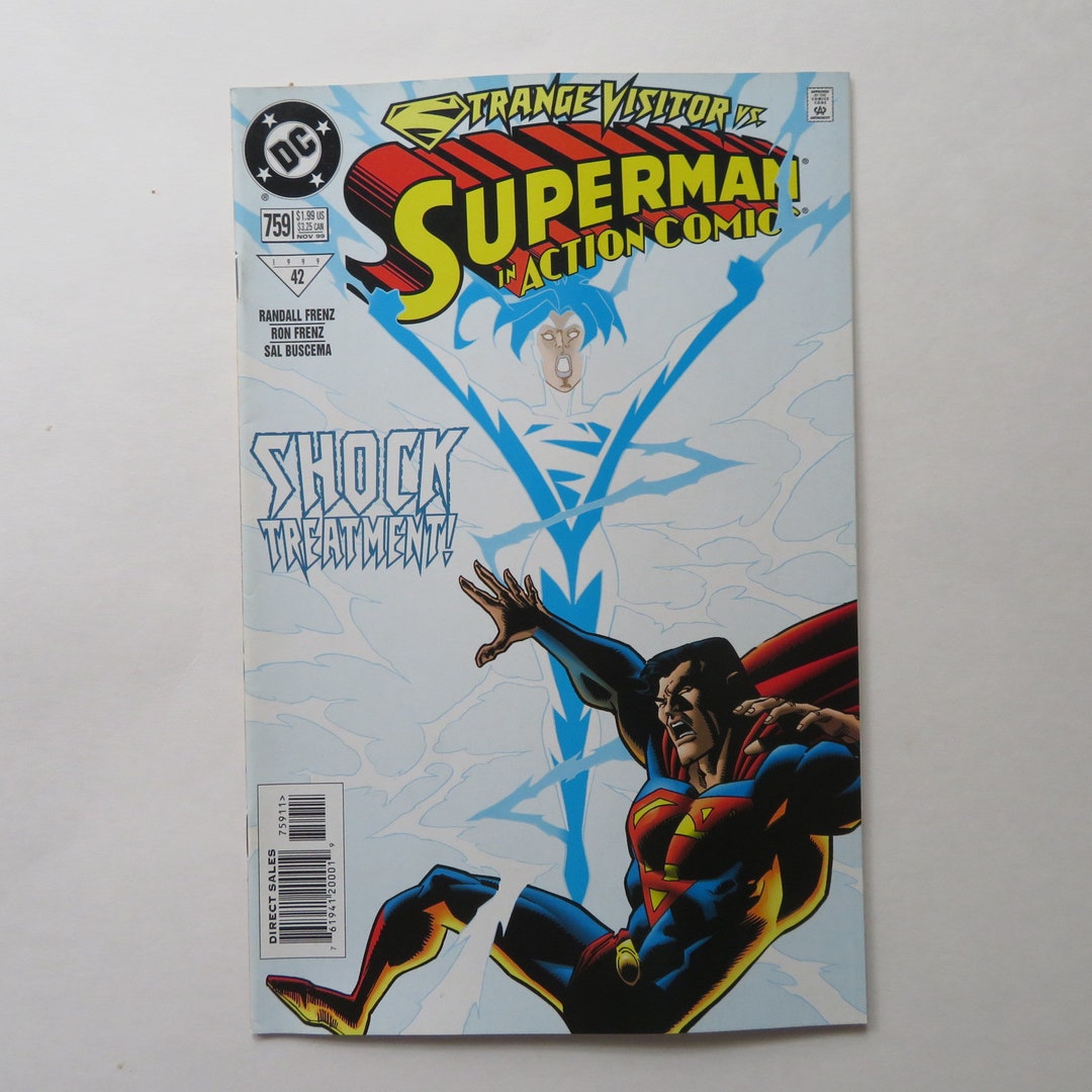 Action Comics #759 Comic Book: Strange Visitor Vs Superman, Newsstand ...