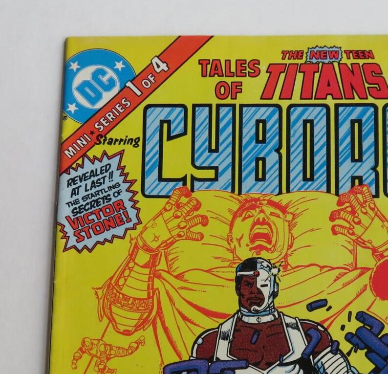 Tales of the New Teen Titans Comic: #1 Cyborg, DC (1982) T - Etsy