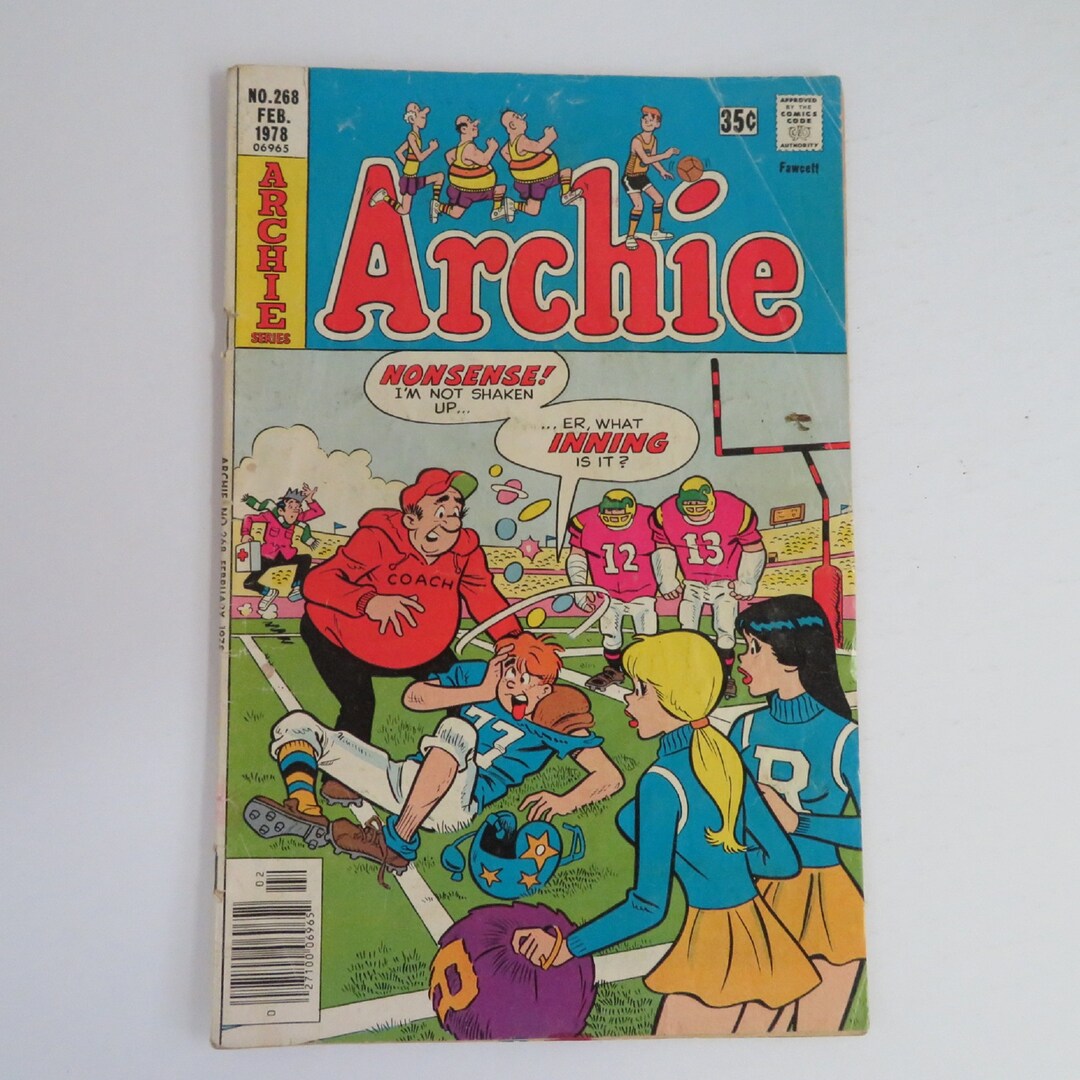 Archie 268 (1978) Archie, Jughead, Archie Pub Comics, A1 - Etsy