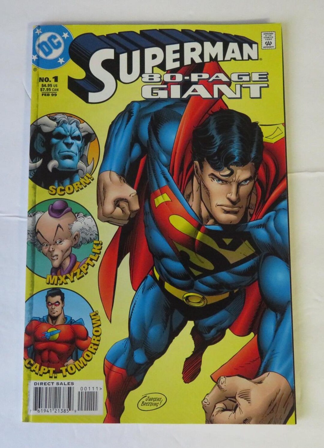 Superman 80 Page Giant #1 Comic: Six-pack, Hitman, DC (1999) S - Etsy