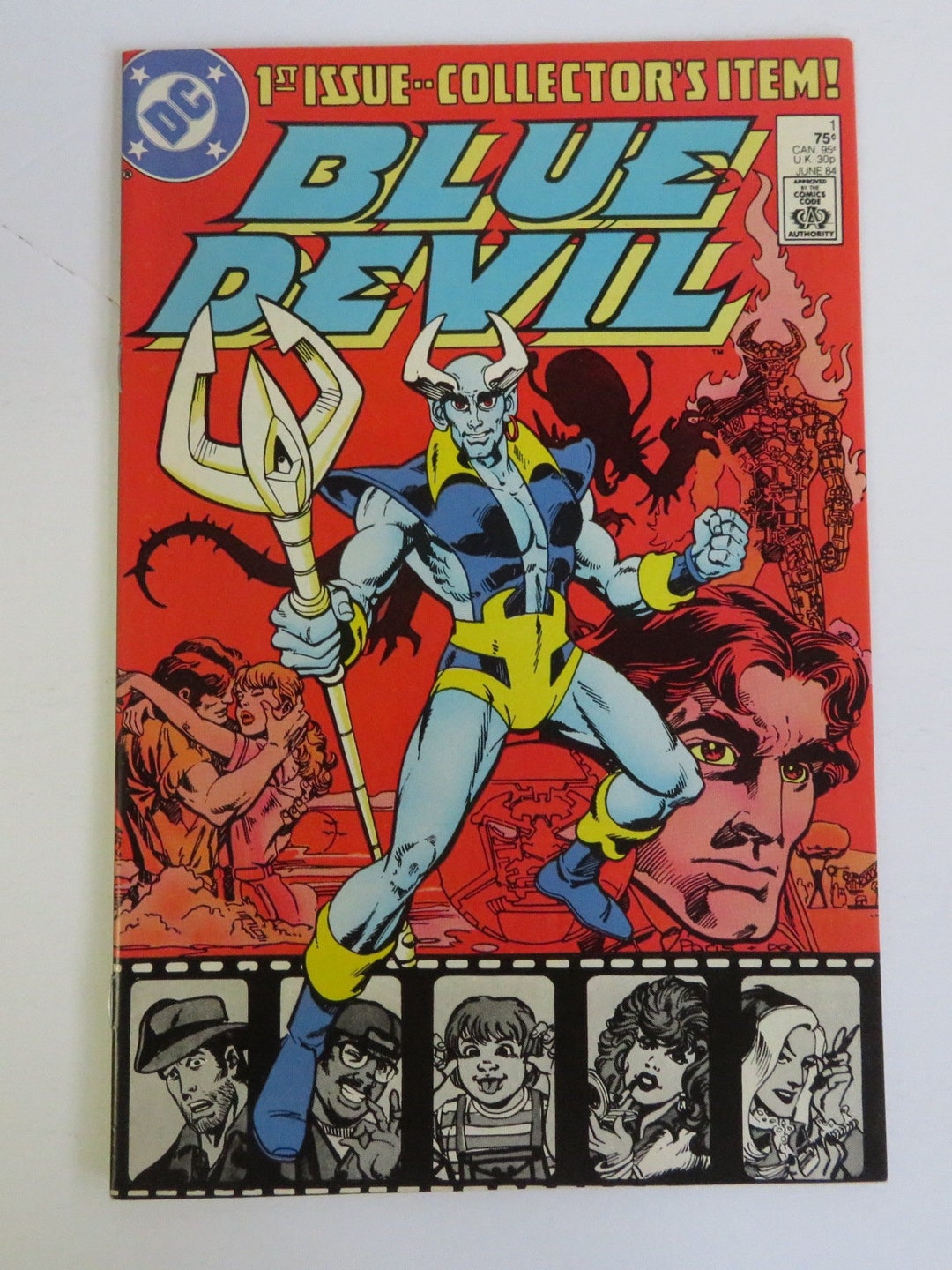 Blue Devil 1 (1984) 1st Issue Collectors Item DC Comics BC - Etsy