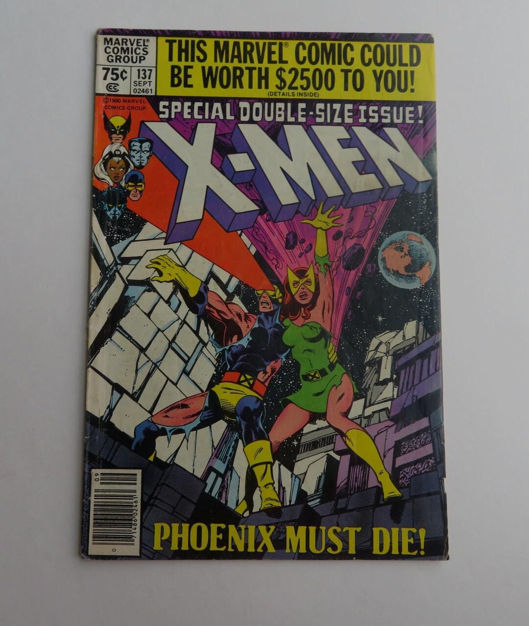 X-men Comic: #137 Death of Phoenix, the Watcher, KEY Issue, Marvel ...