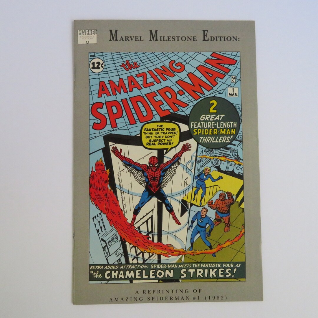 Marvel Milestone Edition 1 1993 Amazing Spider-man 1962 - Etsy