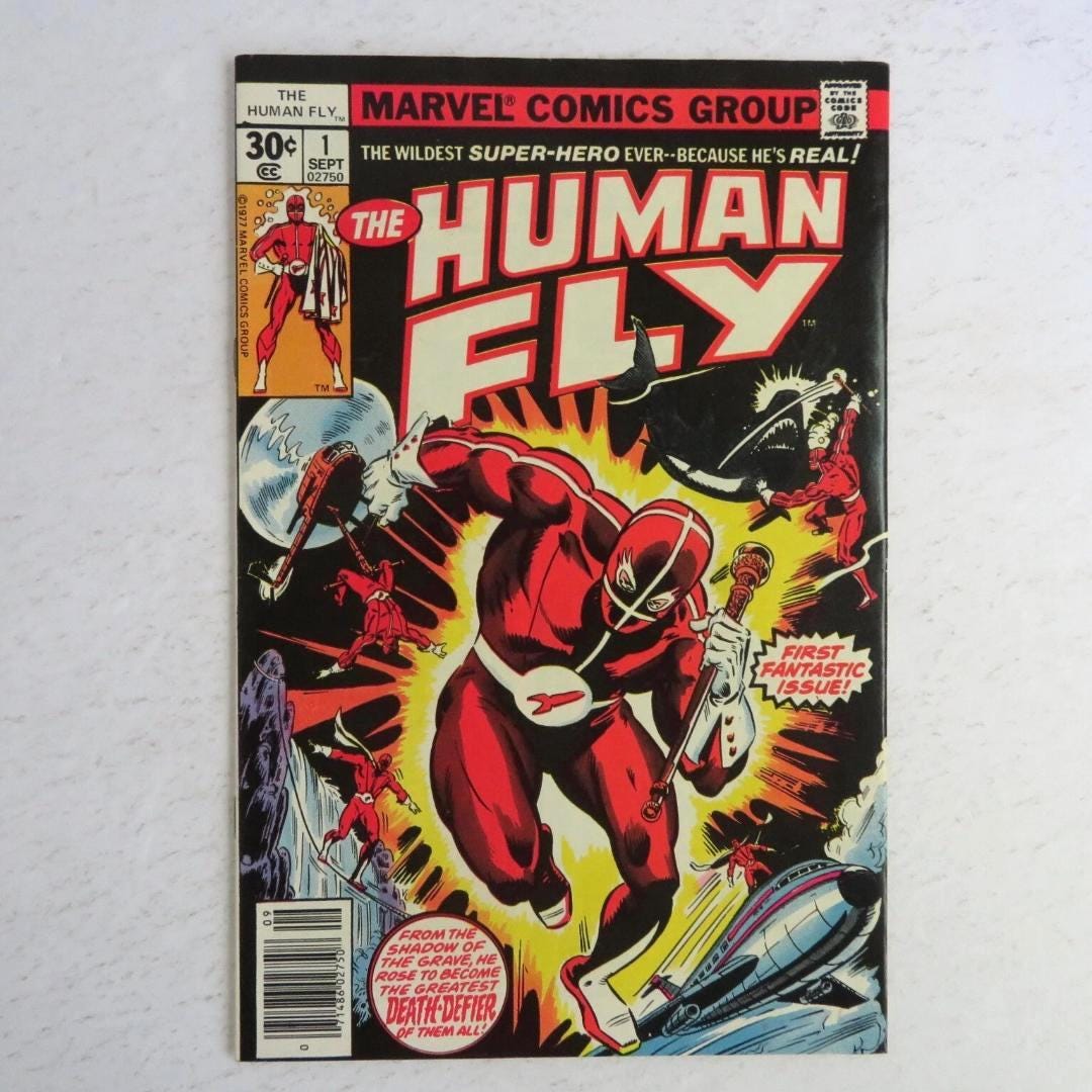 Human Fly Comic Book #1 (1977) Marvel, 1st Issue, IJ - Etsy