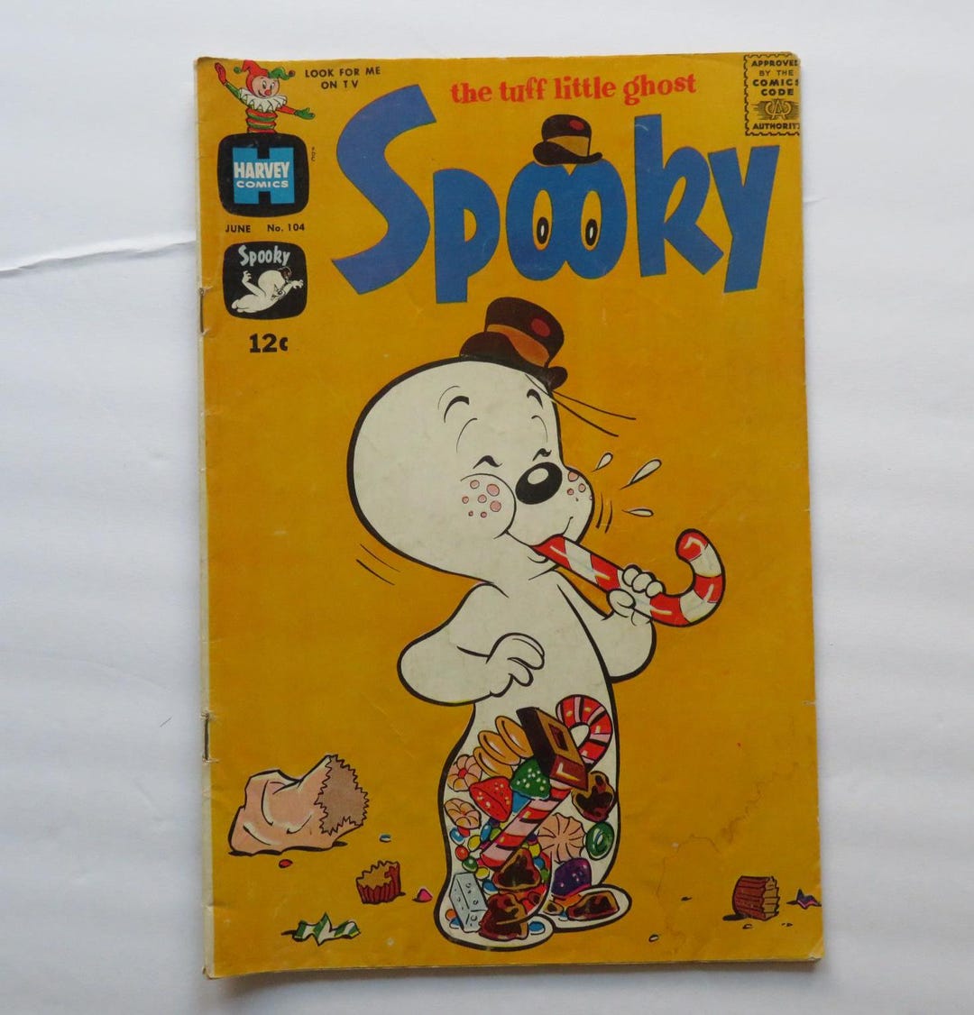 Spooky 104 (1968) Tuff Little Ghost Harvey Comics S - Etsy
