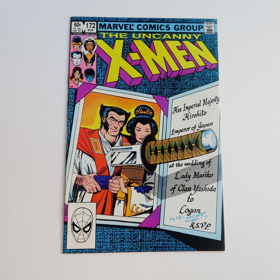 Uncanny X-men 172 (1983) Alter-cations, Wolverine and Mariko's Wedding ...