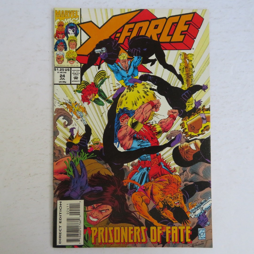 X-force Comic: #24- Prisoners of Fate, Greg Capullo Art & Cover Marvel ...