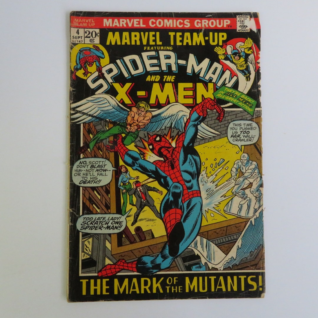 Marvel Team up Comic: U CHOOSE Spider-man, X-men, Human Torch, Inhumans ...