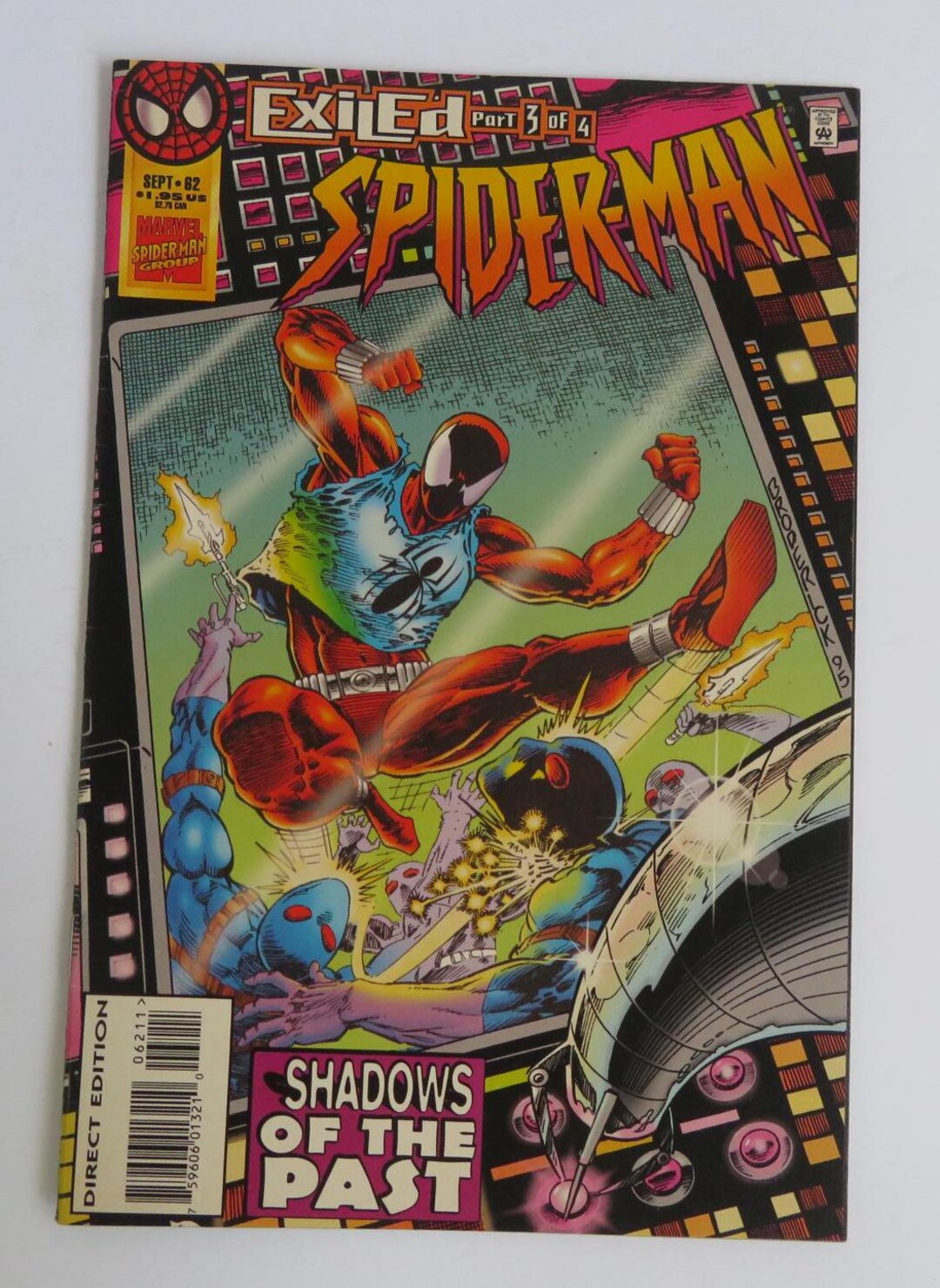 Spider-man 62 (1995) Exiled Part 3 of 4 Marvel Comics A2 - Etsy