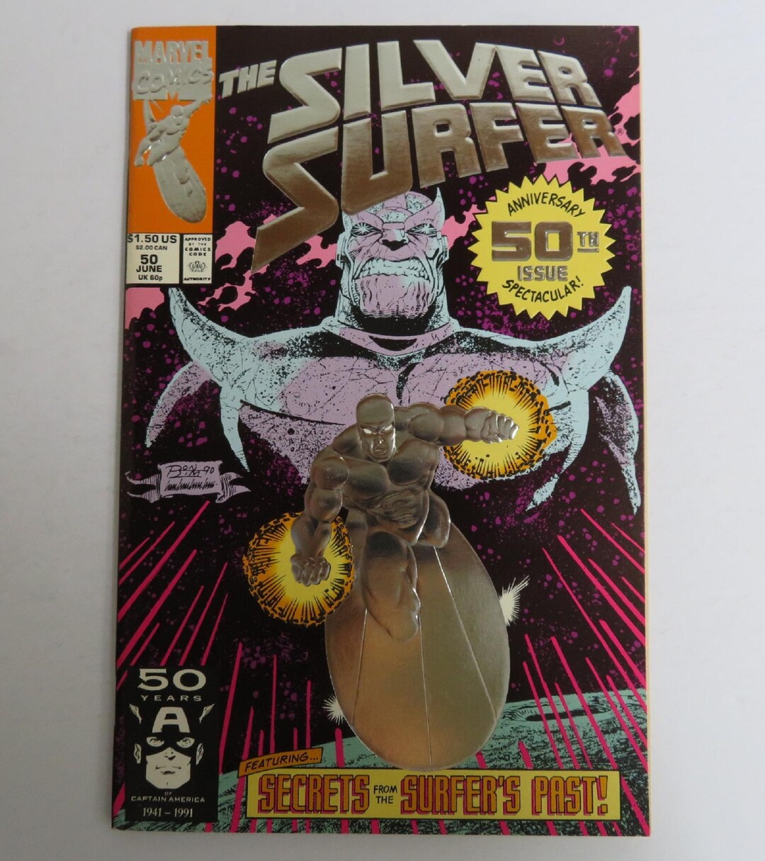 Silver Surfer 50 1991 Anniversary Spectacular, Gauntlet Prelude Marvel ...