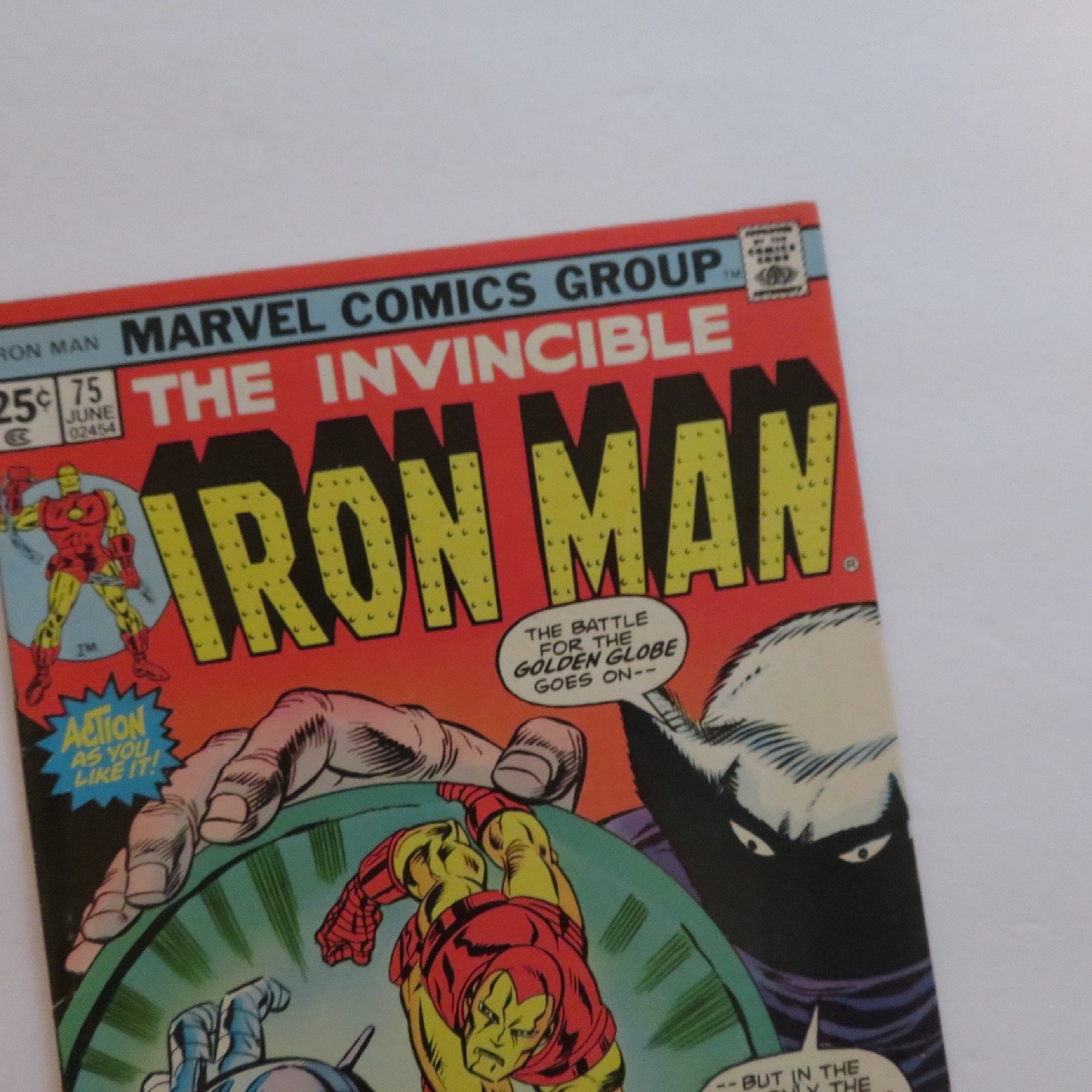 Iron Man 75 1975 War of the Super-villains Marvel Comics IJ - Etsy