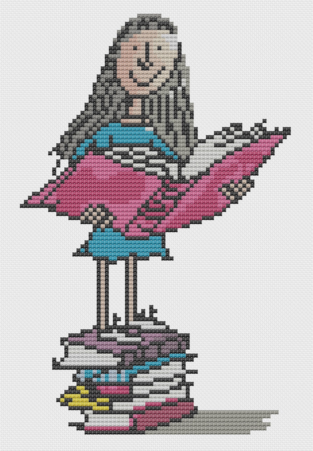 Matilda Cross Stitch Pattern - Etsy