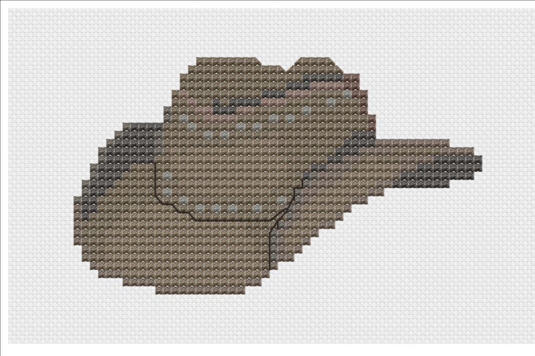 Cowboy Hat Cross Stitch Design - Etsy