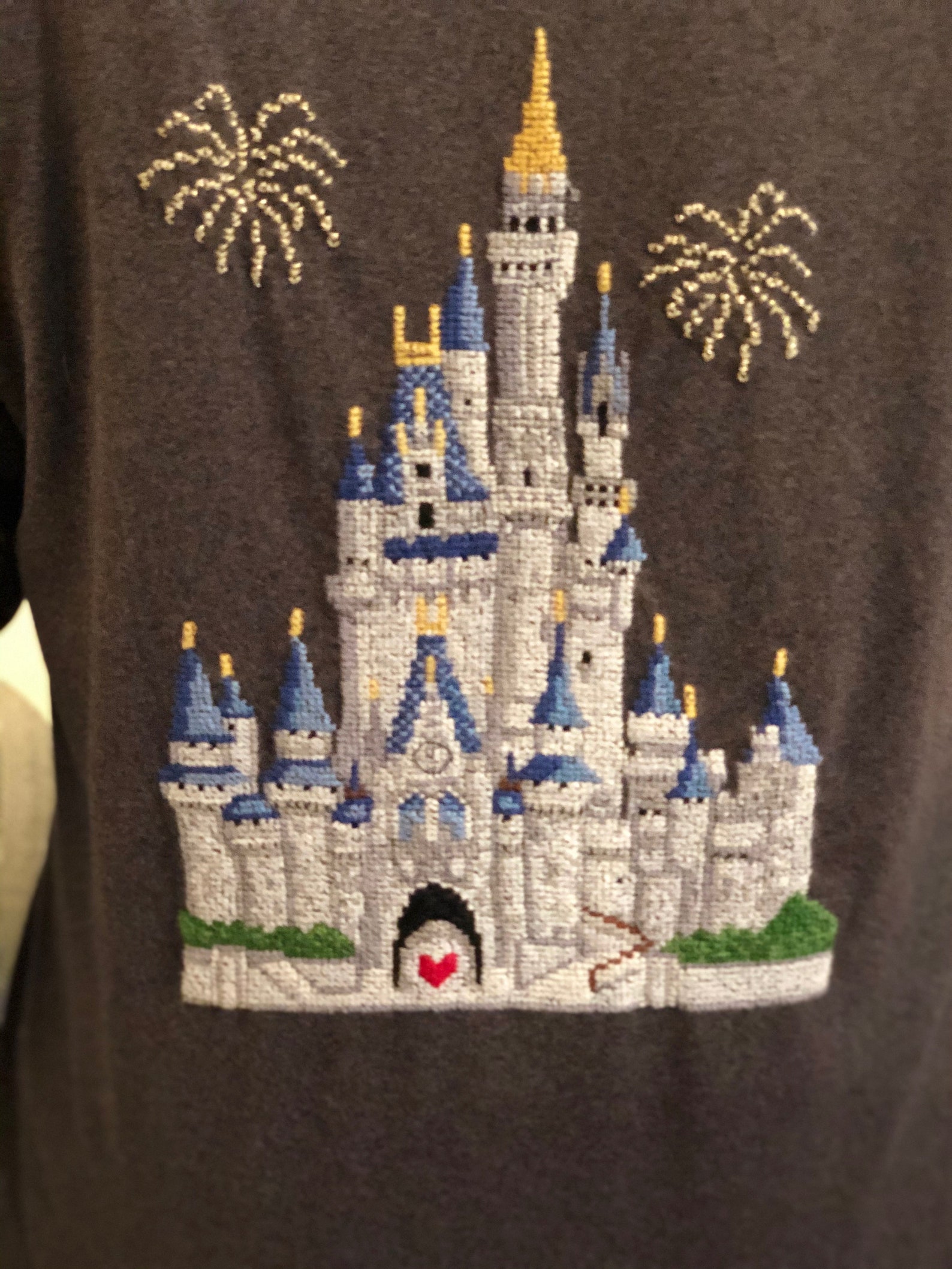 Castle Cross Stitch Design - Etsy