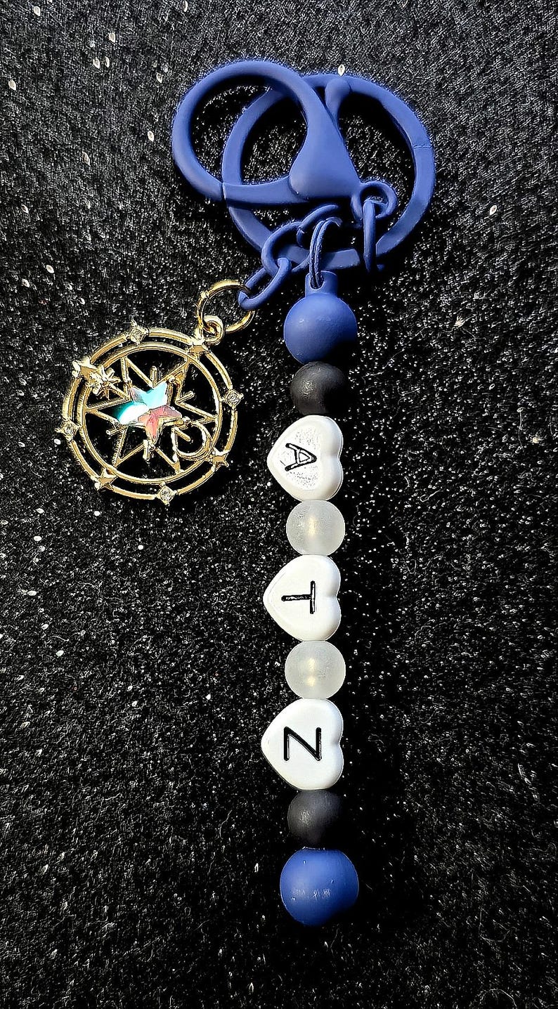 Ateez Compass Keychain - Etsy