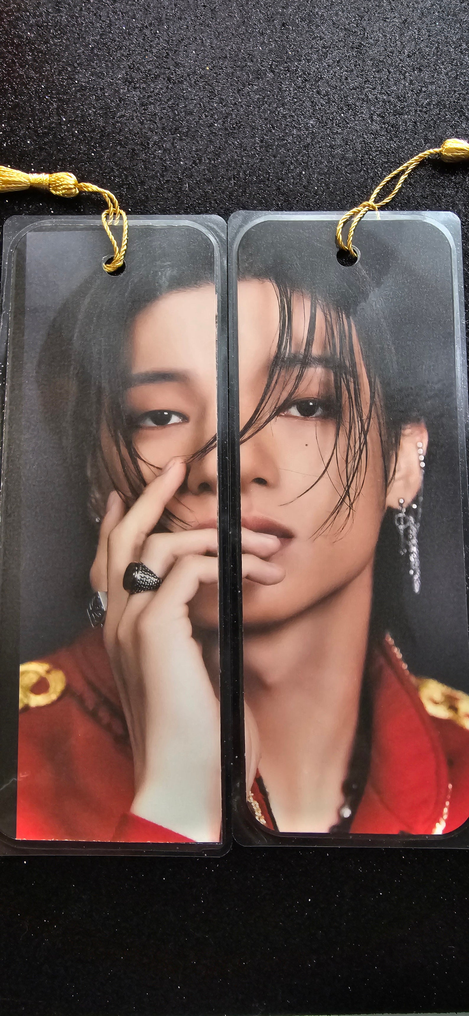 Ateez Wooyoung 2 Sided Bookmarks - Etsy