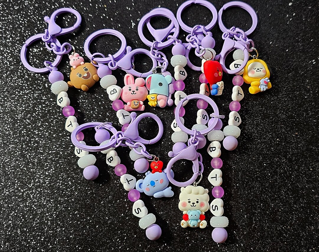 BTS BT21 Keychains - Etsy