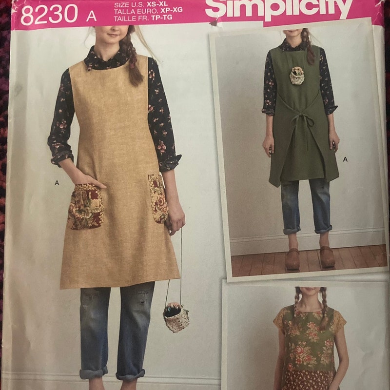 Apron Dress Pattern - Etsy