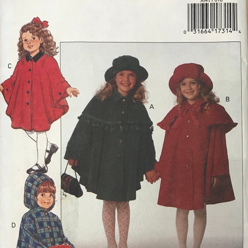 Girl Cape Pattern - Etsy