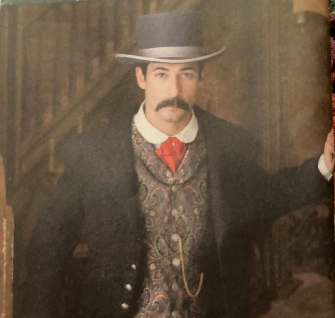 Simplicity 2895 Wild West Costume Frock Coat Western Button up Long ...